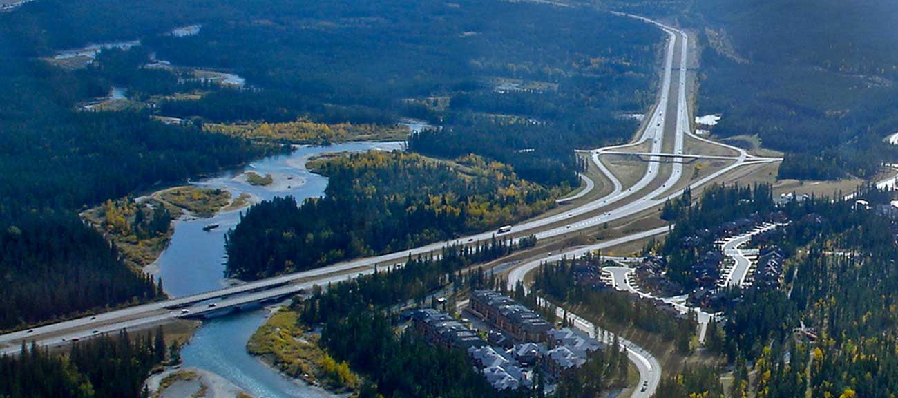 Highway 1, the Trans-Canada Highway - Sisgeo